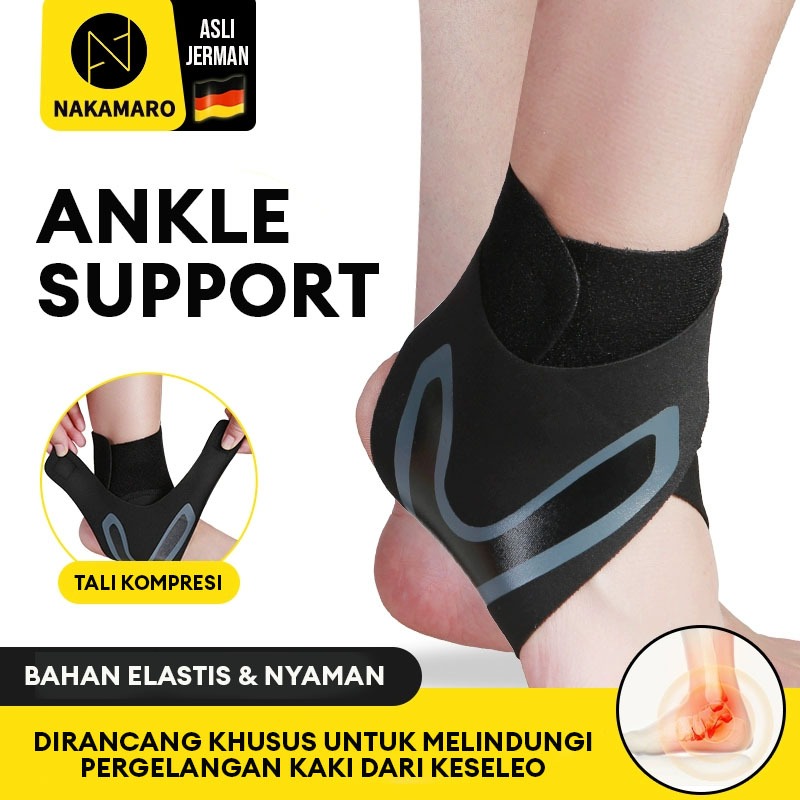 Jual BBAK SET Sepasang Ankle Support Wrap Deker Penyangga Engkel Kaki ...