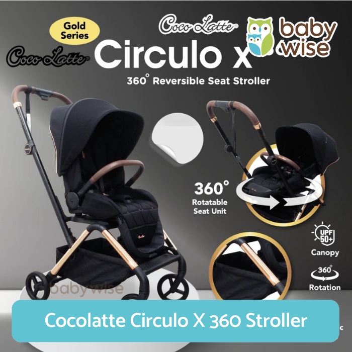Jual Cocolatte Circulo 360 Stroller | Shopee Indonesia
