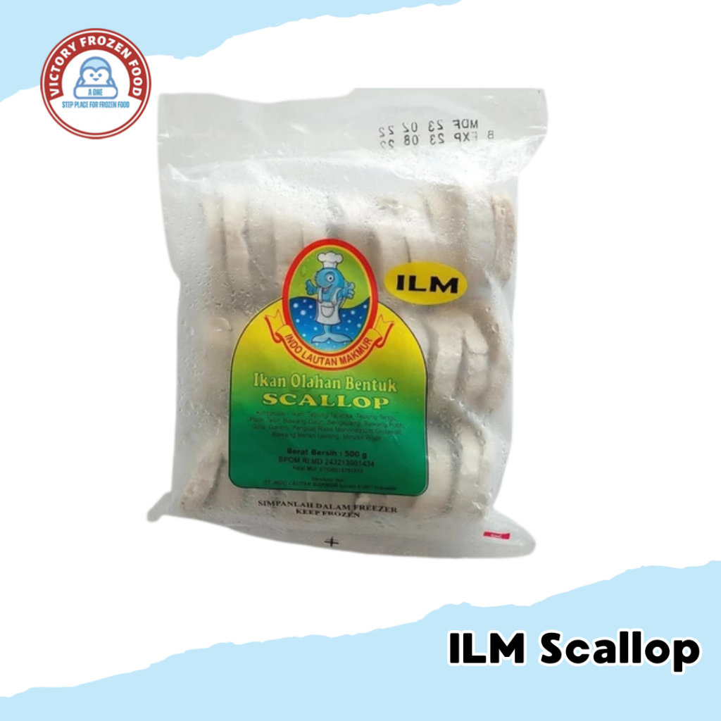 Jual ILM Scallop 500 Gram/Olahan Ikan/Victory Frozen Food | Shopee ...