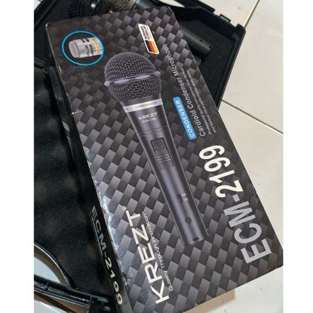 Jual MIC KREZT ECM 2119 CONDENSER BUAT CERAMAH IMAM MASJID JOSS by AZSOUND | Shopee Indonesia