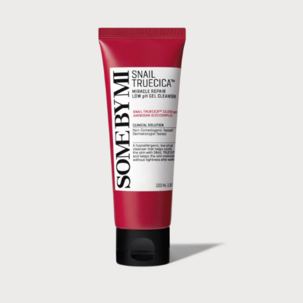 Jual SOME BY MI Snail Truecica Miracle Repair Low pH Gel Cleanser 100ml ...