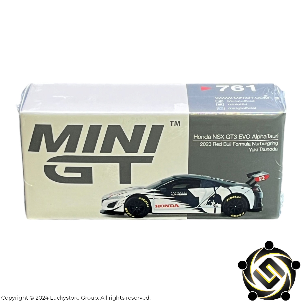 Jual MINI GT MINIGT 761 Honda NSX GT3 EVO Alpha Tauri Yuki Tsunoda 2023 ...