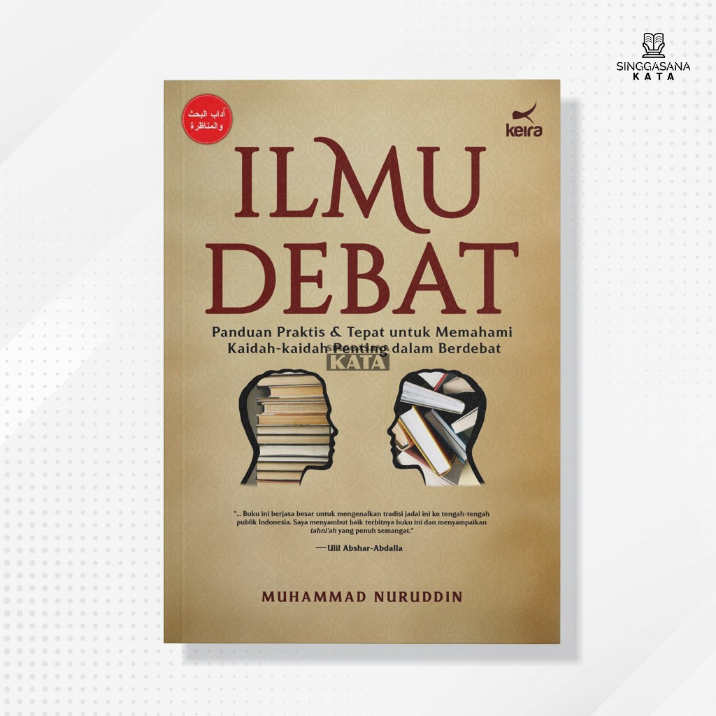 Jual Buku Ilmu Debat ; Panduan Praktis & Tepat untuk Memahami Kaidah ...