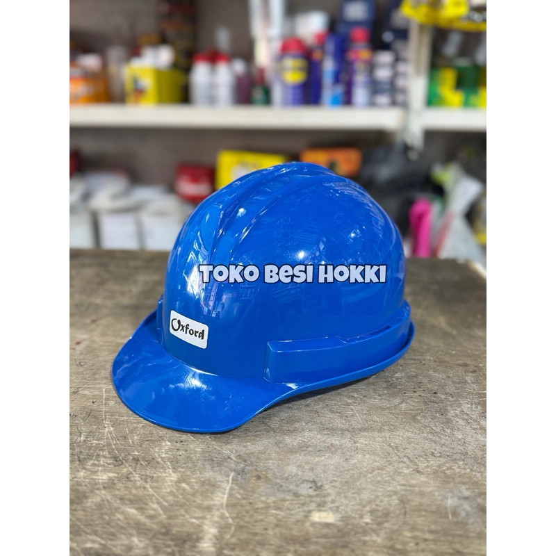 Jual Topi Proyek Oxford / Helm Proyek Oxford ( Biru ) | Shopee Indonesia