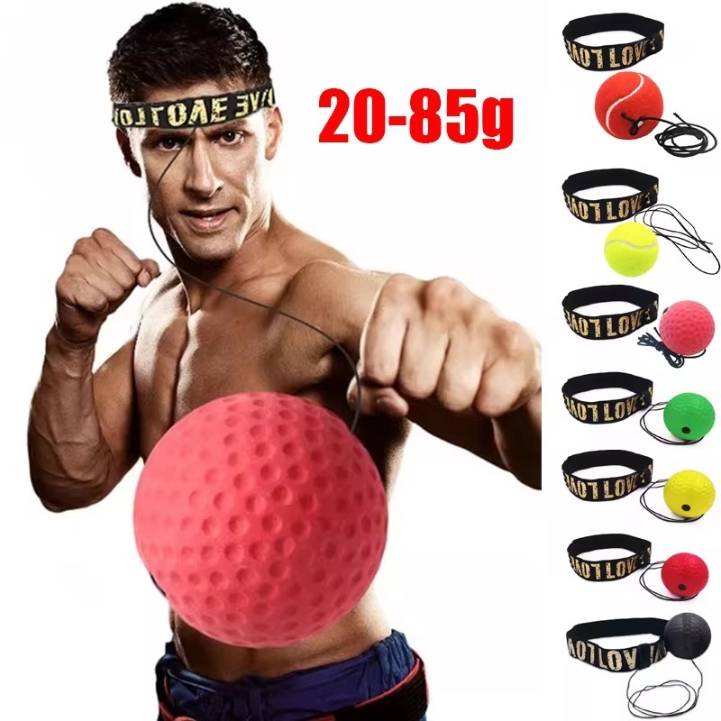 Jual Punching Reflex Ball Samsak Tinju Kepala Boxing Speed Punching ...