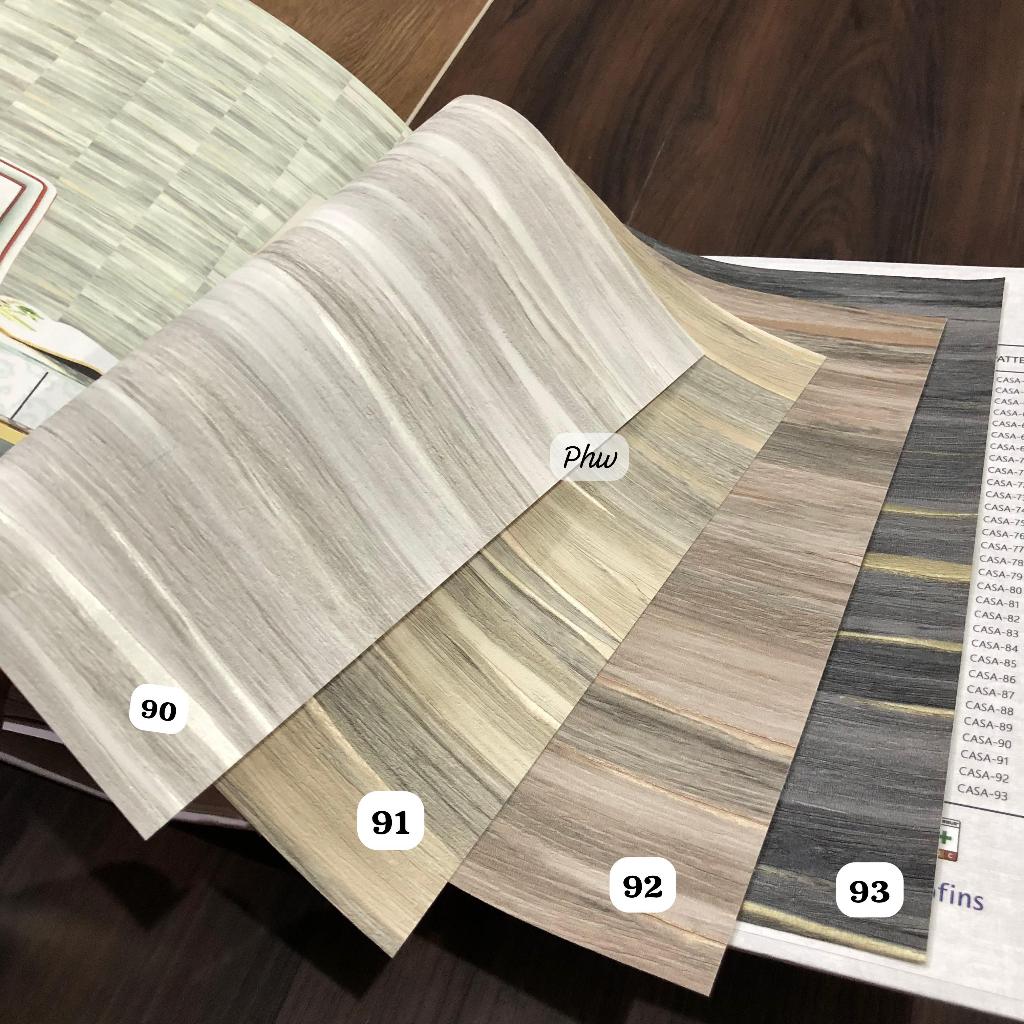 Jual WALLPAPER DINDING MOTIF KAYU GRADASI COKLAT ABU HITAM GOLD ...