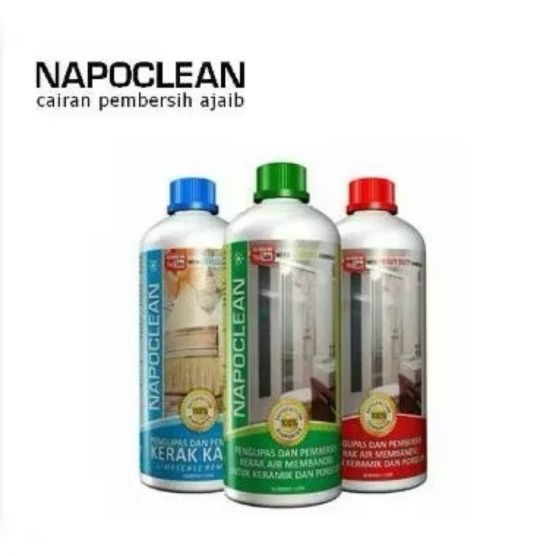 Jual NAPOCLEAN UKURAN 1 LITER | 1000ml TERLARIS PEMBERSIH LANTAI AJAIB ...