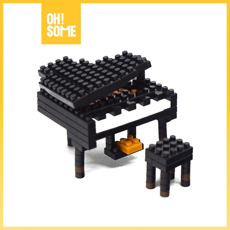 Jual OHSOME - Jike Building Blocks - Music Instrument / Blok Mainan ...