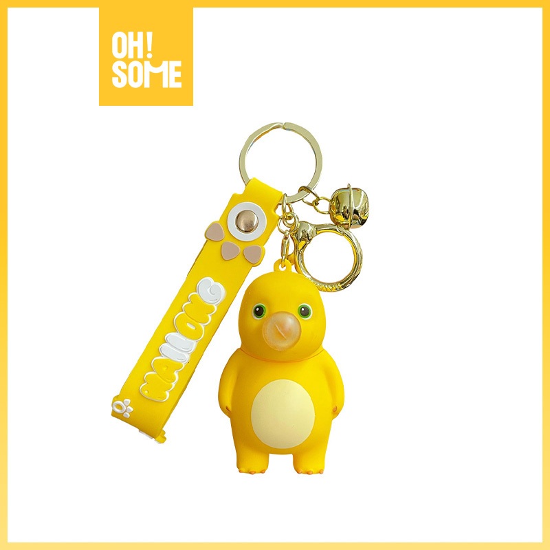 Jual OHSOME - Mainan Anak Dewasa Ganci Gantungan Kunci Nailong Yellow ...