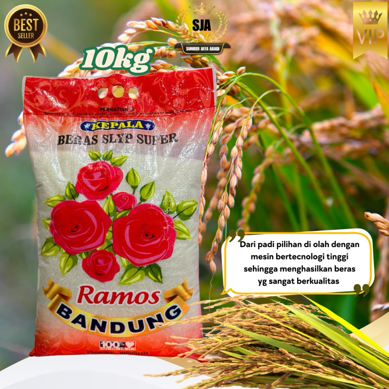 Jual beras ramos Bandung 10kg | Shopee Indonesia