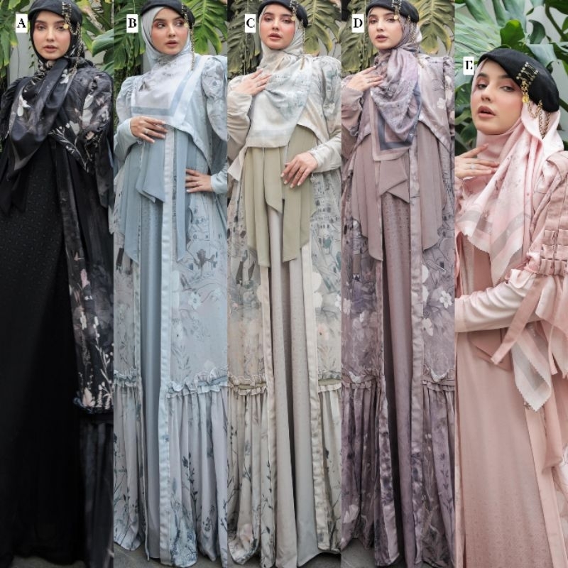 Jual Misha Series Dress Syari by Alzhea | Shopee Indonesia