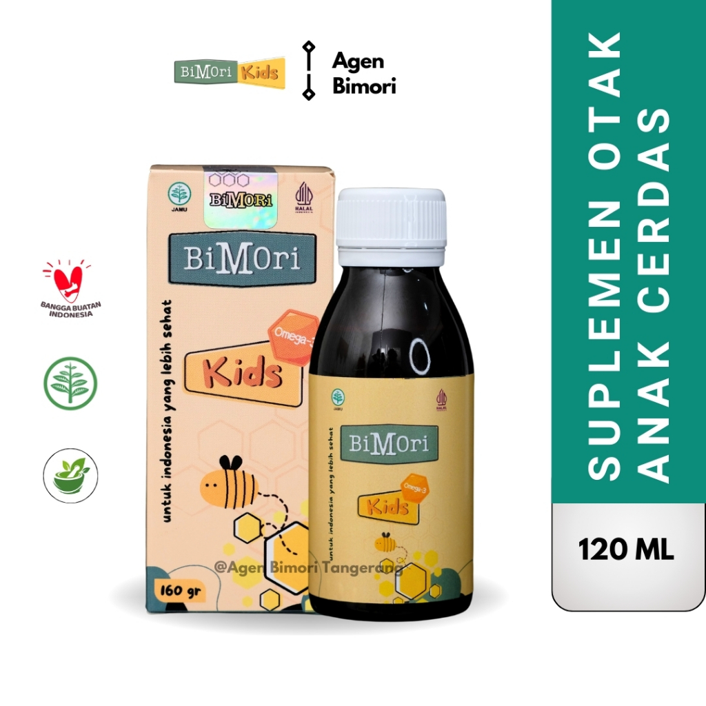 Jual Bimori Kids Suplemen Kecerdasan Otak Anak Tingkatkan Daya Fokus ...