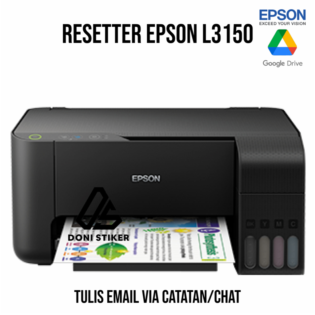 Jual resetter epson L3150 bonus video tutorial | Shopee Indonesia