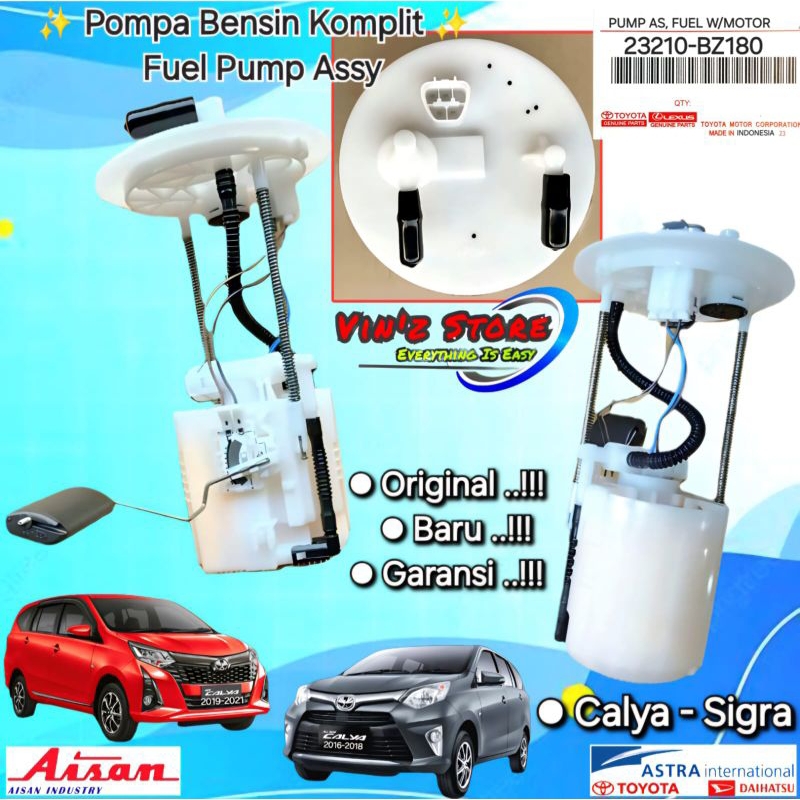 Jual ORIGINAL POMPA BENSIN KOMPLIT FUEL PUMP ASSY CALYA SIGRA 1.2L 3NR ...