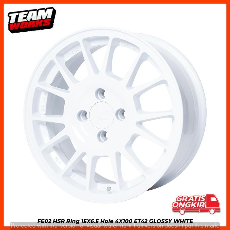 Jual VELG RACING FE02 HSR R15 UNTUK MOBIL SIGRA FIESTA BRIO HONDA CITY PELEK RING15 | Shopee ...