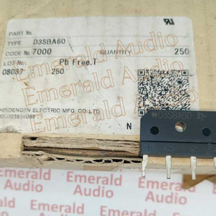 Jual DIODA BRIDGE SISIR 4 A 600 V D3SBA60-7000 ORIGINAL MADE by ...