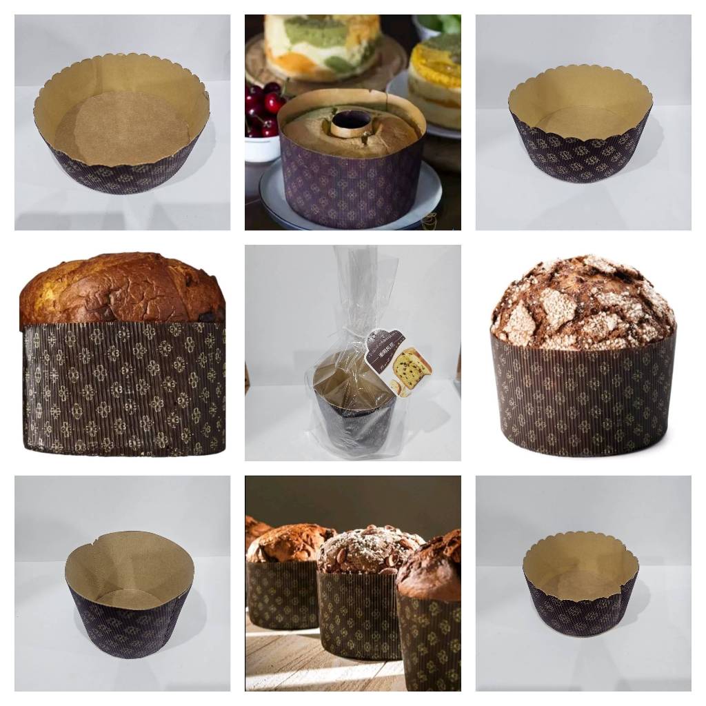 Jual Panettone Italian Bread Cup Mold Cetakan Cup Paper Kue Roti ...