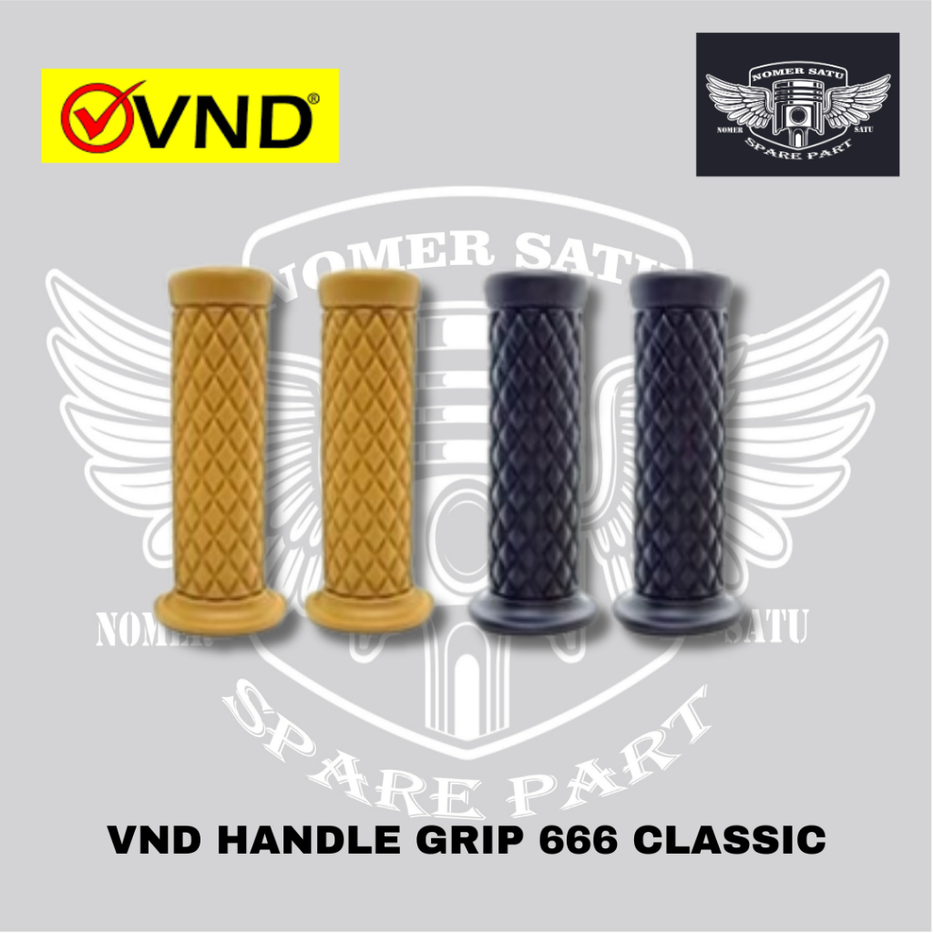 Jual VND RACING HANDGRIP HANDFAT HANDLE GRIP TIPE 666 CLASSIC UNIVERSAL ...
