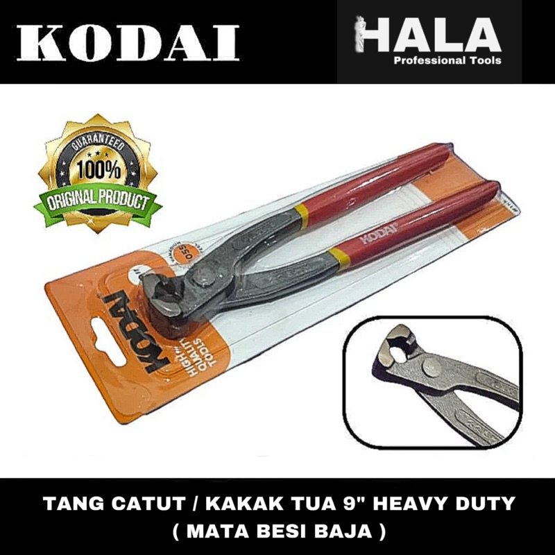 Jual KODAI - TANG CATUT / KAKAK TUA 9” - HEAVY DUTY ( MATA BESI BAJA ...