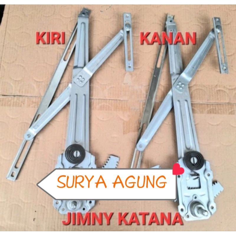 Jual WINDOW REGULATOR RH / LH MOBIL SUZUKI JIMMY KATANA HARGA SATUAN ...
