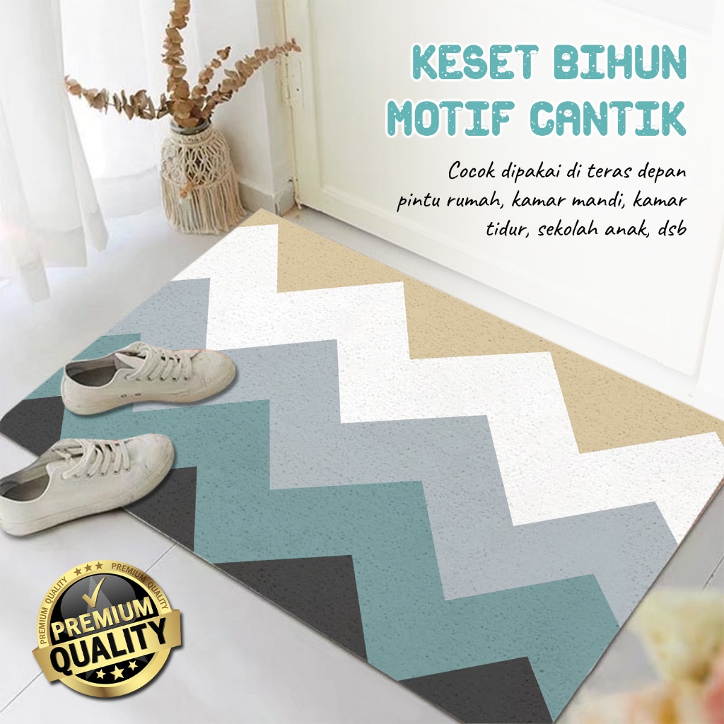 Jual Keset Kaki Bihun Keset Lantai Kaki Bihun PVC Anti Slip Keset Kaki ...