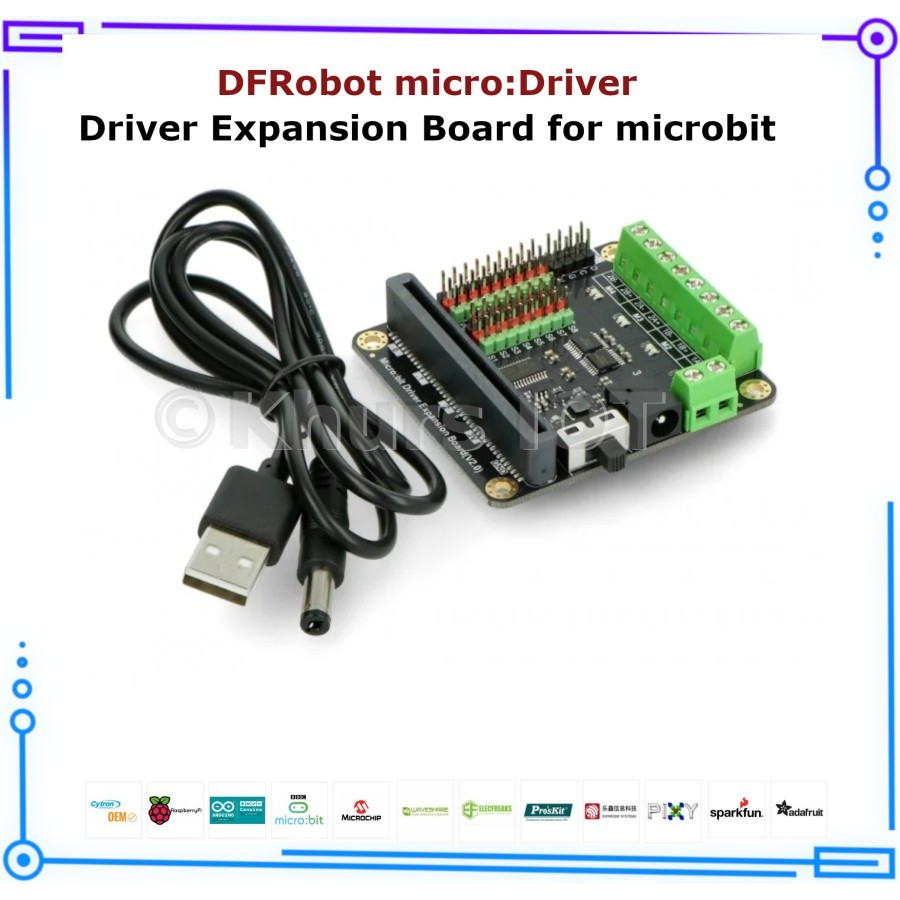 Jual DFRobot micro:Driver - Driver Expansion Board for microbit | Shopee Indonesia