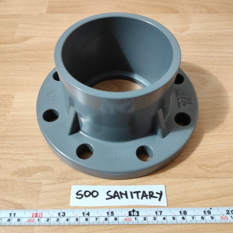 Jual Flange Sock 4" Taiwan PVC 10k - 100 Flend | Shopee Indonesia