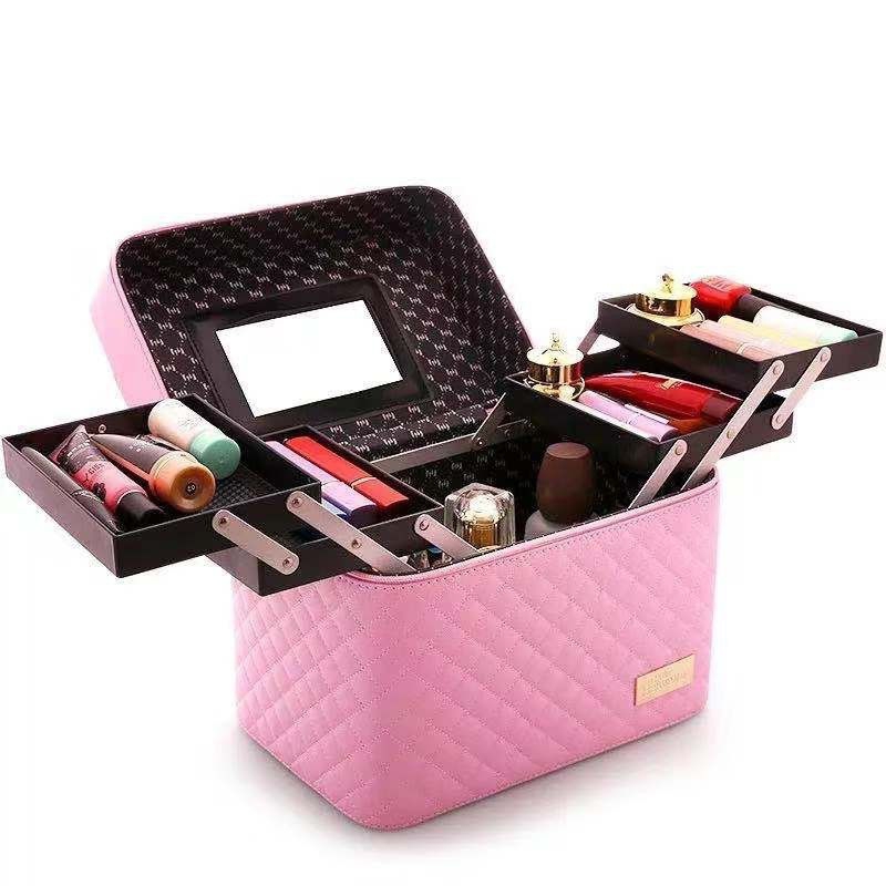 Jual Box Makeup/Beauty Makeup/Box Kosmetik/Koper Kosmetik KP | Shopee ...