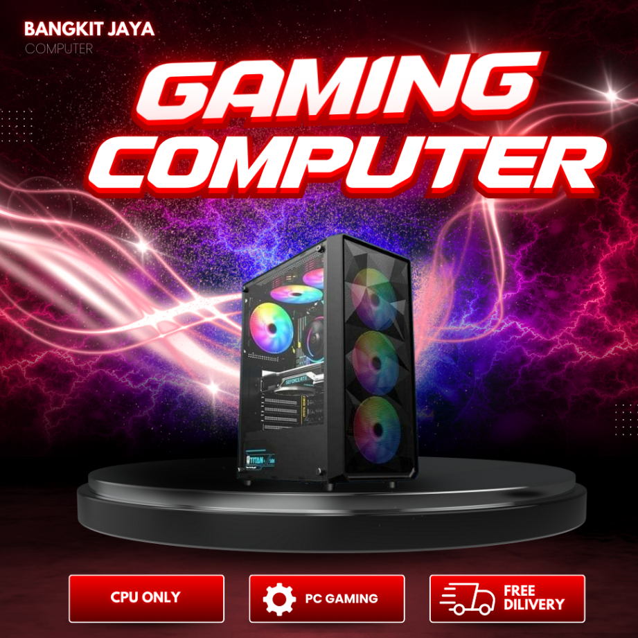 Jual PC Gaming Core i5 10400F RAM 16GB GT 730 4 GB SSD Siap Pakai All New Garansi | Shopee Indonesia