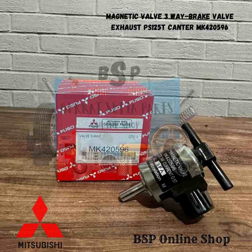 Jual MAGNETIC VALVE 3 WAY-BRAKE VALVE EXHAUST PS125T CANTER MK420596 ...