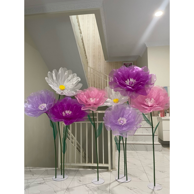 Jual READY dan PO | Giant Organza Flower | Bunga Jumbo Dekorasi | Bunga ...