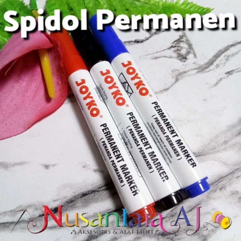 Jual Spidol permanent joyko , spidol permanen joyko per pcs, spidol ...