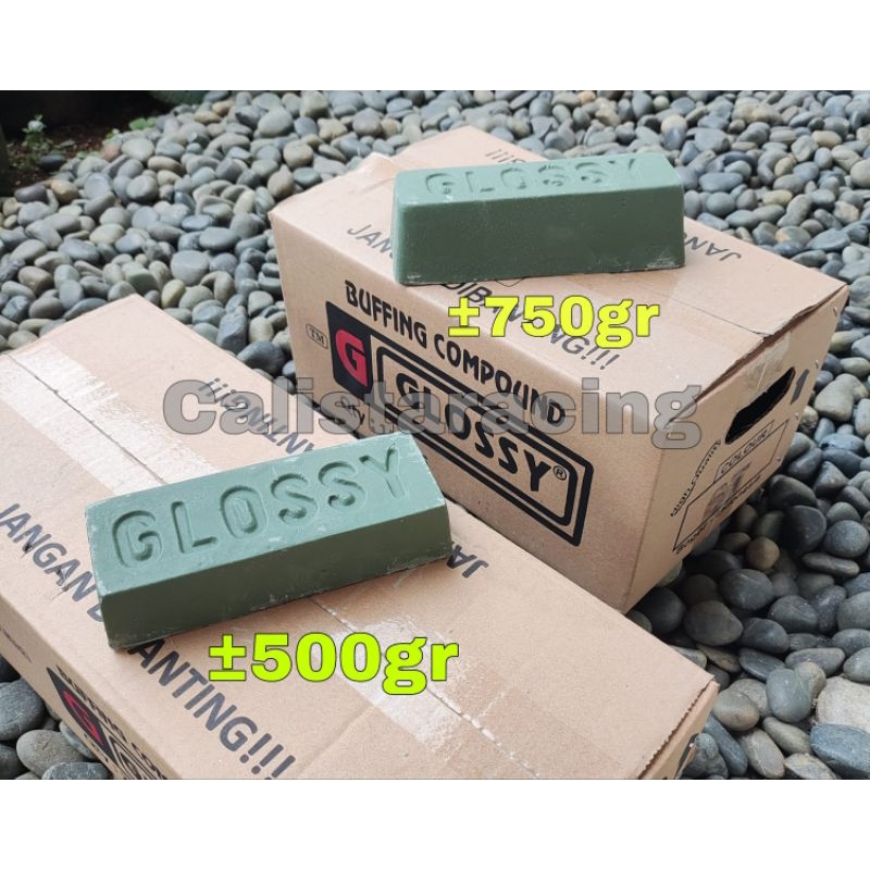 Jual Batu Hijau Glossy ijo Poles / Compound/ Batu Hijau/ Langsol Glossy ...