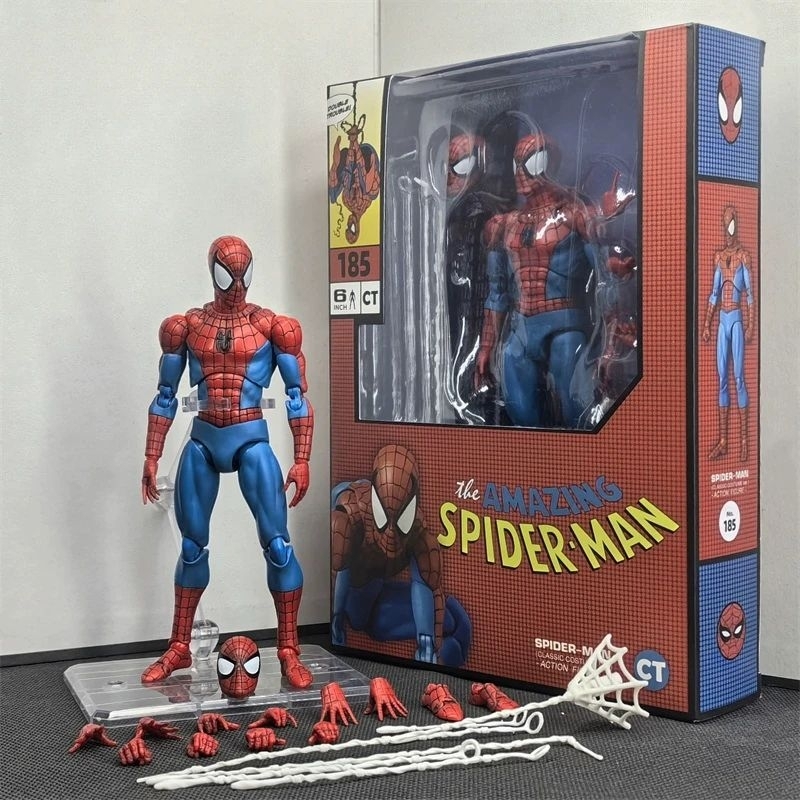 Jual Mainan Action Figure Shf The Amazing Spider-Man Classic Costume ...