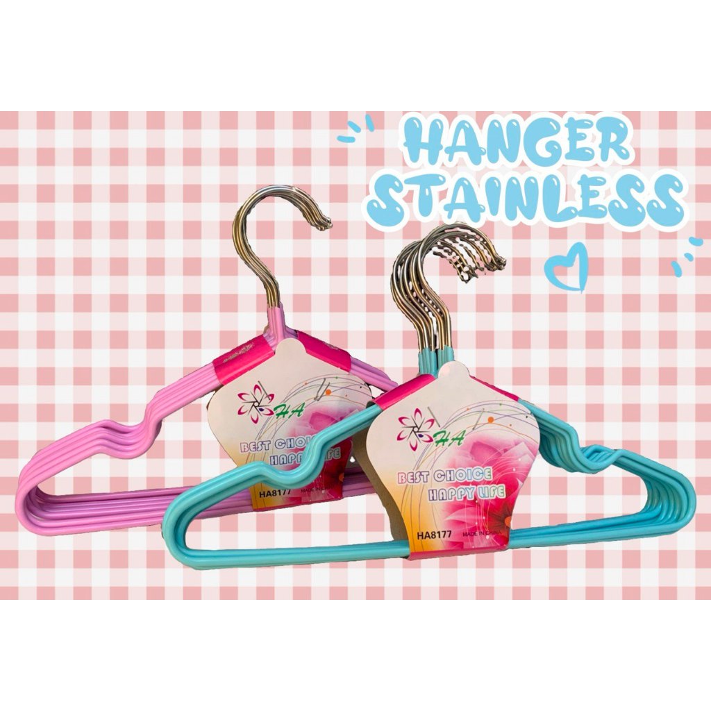 Jual HANGER STAINLESS HANGER BESI HANGER DEWASA | Shopee Indonesia