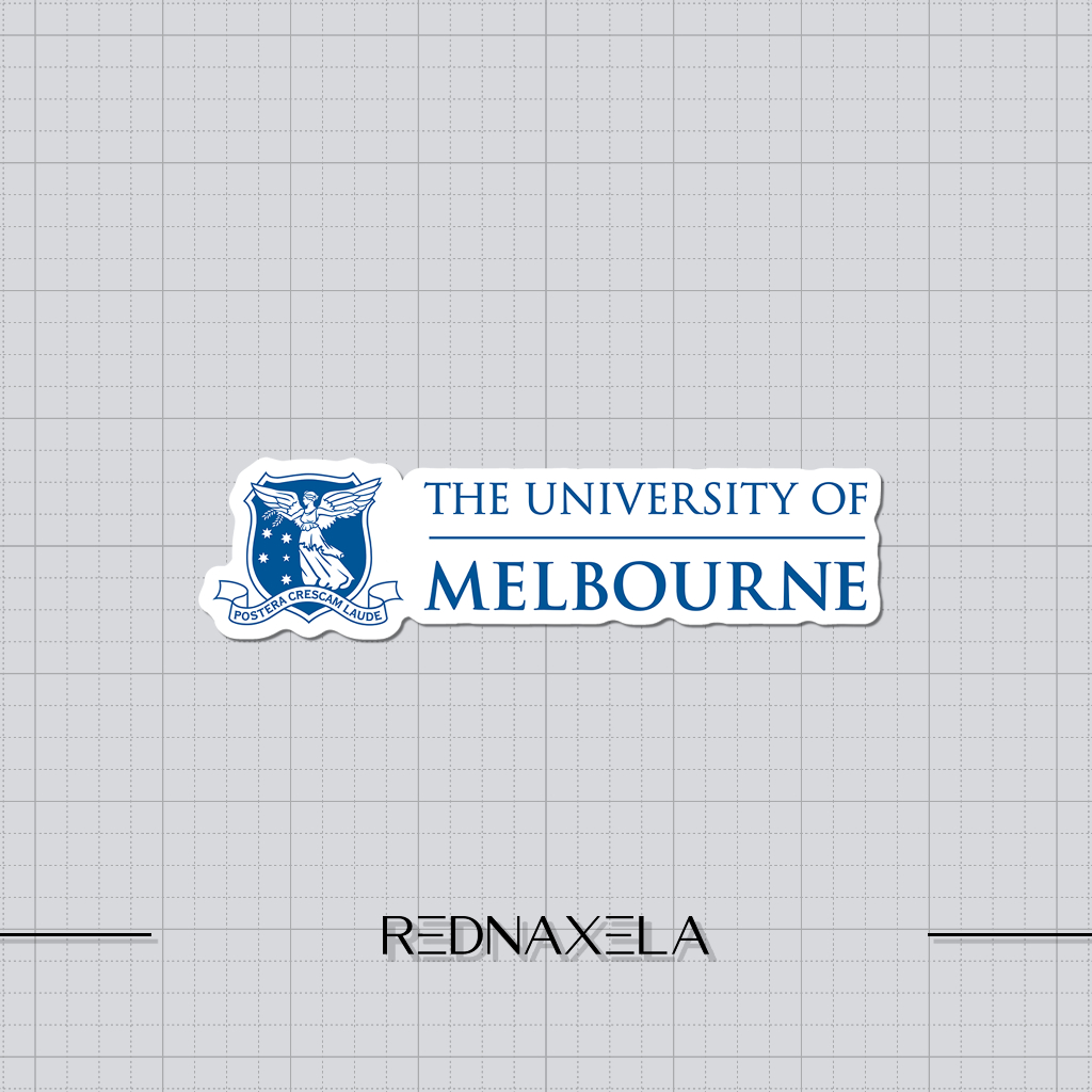 Jual Stiker Vinyl Melbourne University Logo Stiker Koper Outdoor Waterproof Sticker | Shopee ...