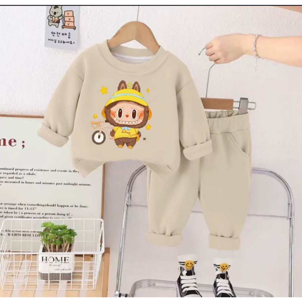 Jual setelan sweater anak laki-laki dan perempuan baju anak viral ...