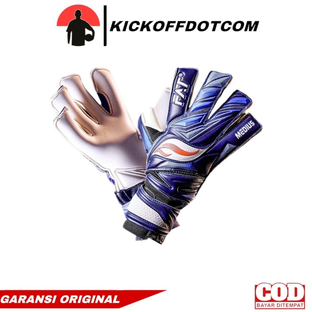 Jual Fat Sarung Tangan Kiper Medius T Cut Finger | Shopee Indonesia
