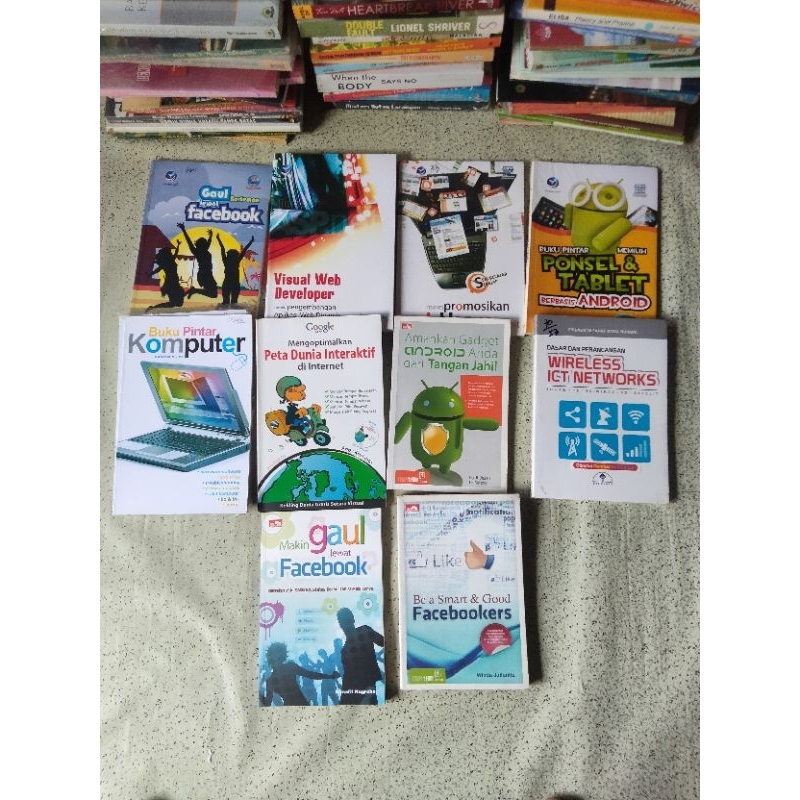 Jual Buku Varian Komputer Internet; Facebook, Visual Web Developer ...