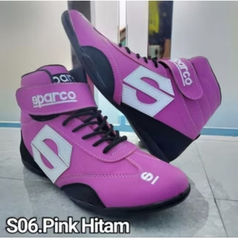 Jual SEPATU DRAG pink - SEPATU TOURING - SEPATU MOTOR - SUNMORI ...