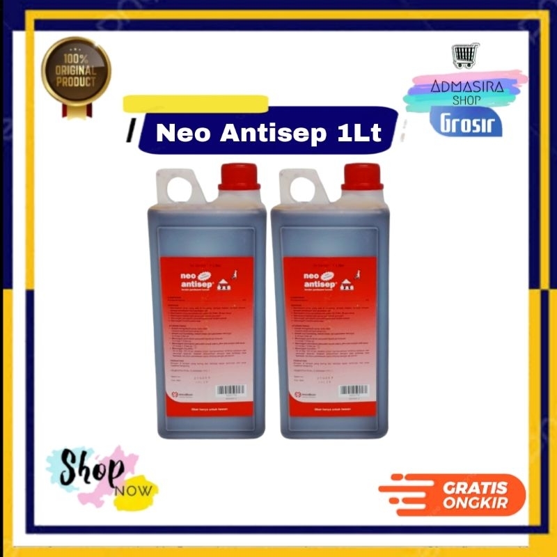 Jual NEO ANTISEP 1Liter Medion Antiseptik Untuk Hewan dan Peternakan ...