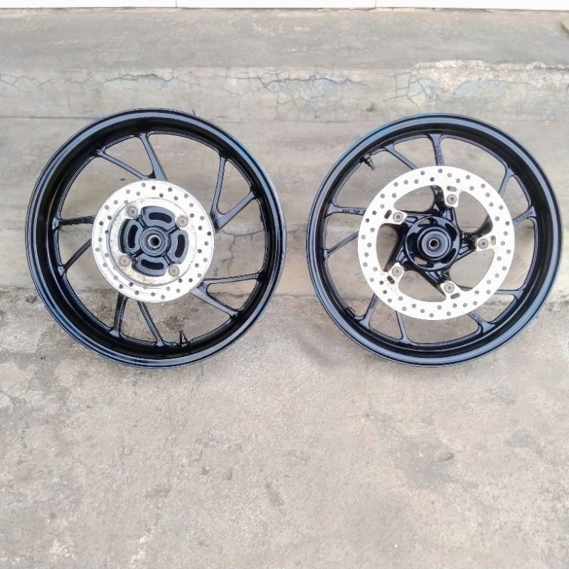 Jual VELG RACING CBR 150R FACELIFT K45 DEPAN BELAKANG ORIGINAL COPOTAN ...