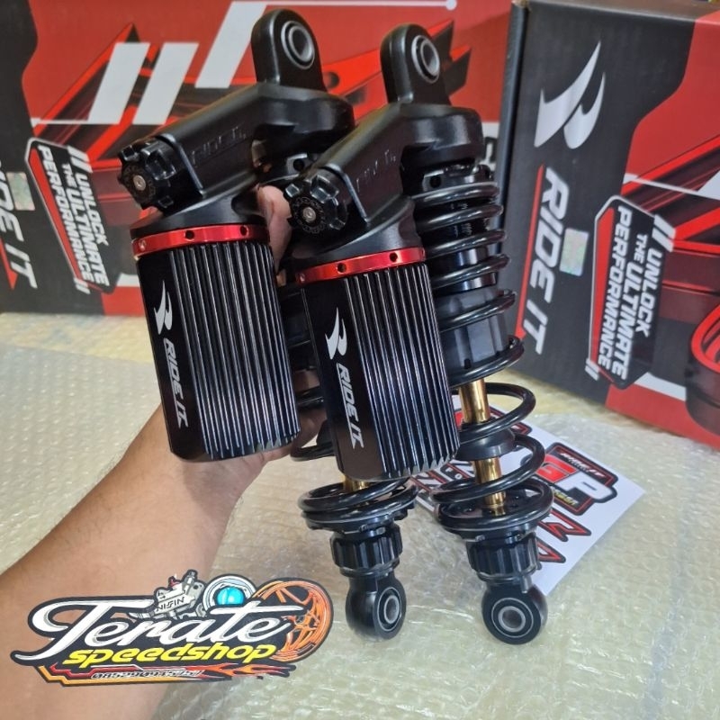 Jual SHOCK SEKOK RIDE IT GP BLACK AS GOLD DOBEL CLICK / REBOUN UK 280mm ...