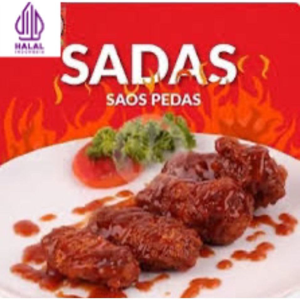 Jual SADAS Saos Pedas Premium | BBQ Saos Pedas Hot Wings | Shopee Indonesia