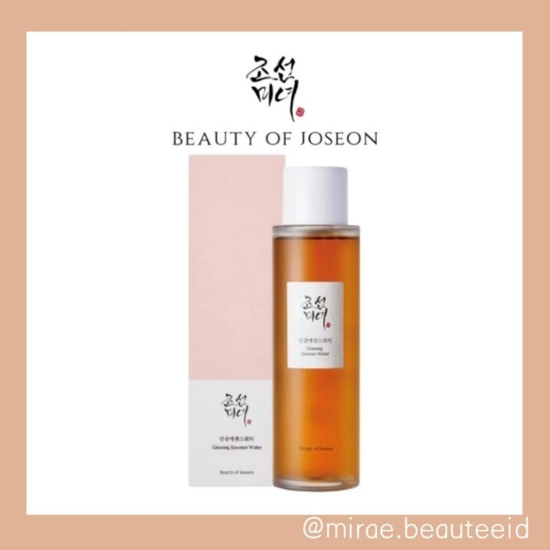 Jual BEAUTY OF JOSEON Ginseng Essence Water Toner 150 ML | Shopee Indonesia