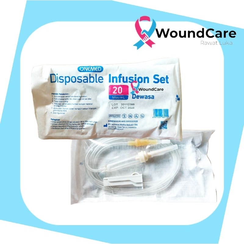 Jual Infuset Onemed Dewasa Selang Infusion Set Adult / Pcs | Shopee ...