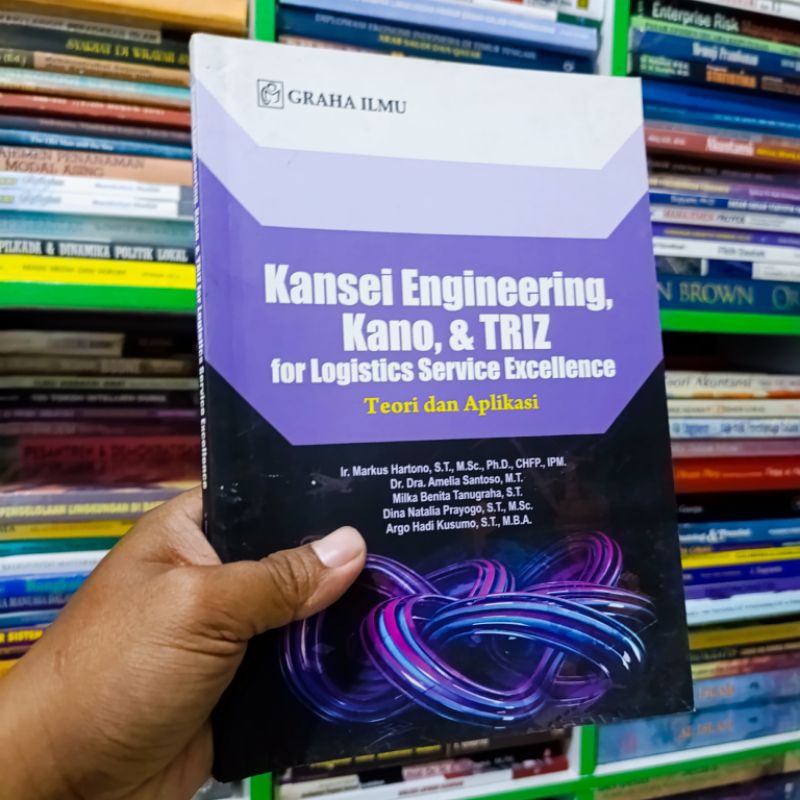 Jual (ORI) buku kansei engineering, kano & Triz for logistics service ...