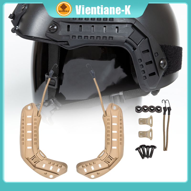 Jual 1set Arc Helmet Guide Rail Hitam / Rel Samping Helm Hitam | Shopee ...