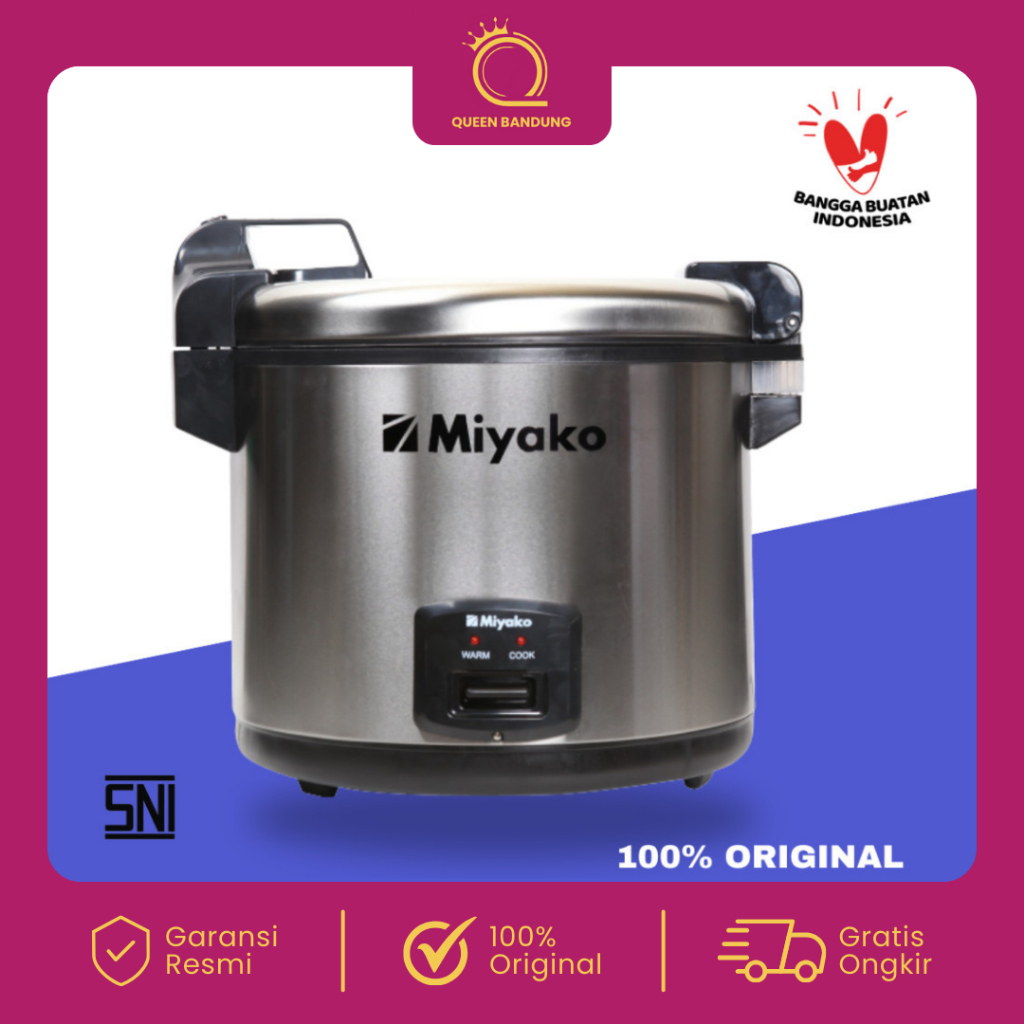 Jual Miyako Rice Cooker Jumbo 6 Liter MCG-171 Magic Warmer Plus ...