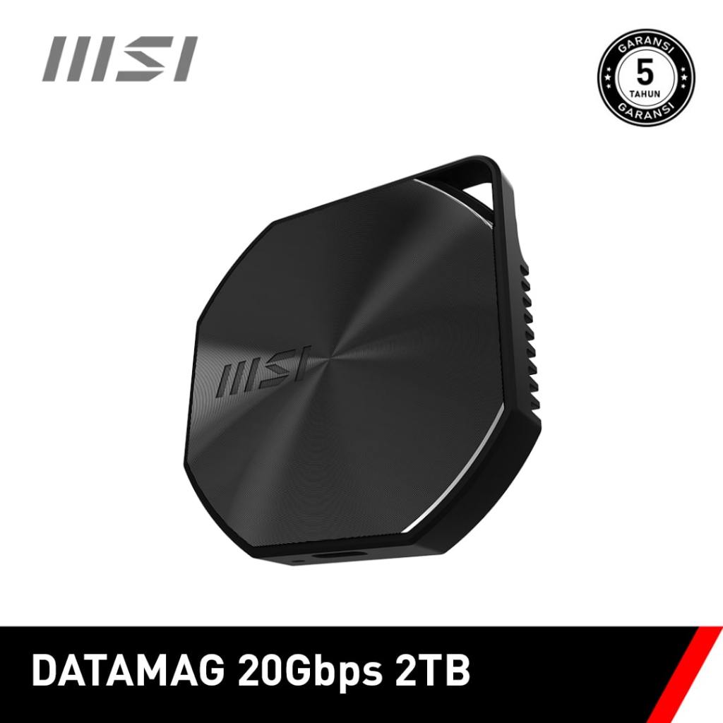 Jual MSI DATAMAG 20Gbps 2TB - Magnetic Portable External SSD USB Type-C | Shopee Indonesia